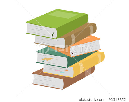 Pile of books - Stock Illustration [93512852] - PIXTA