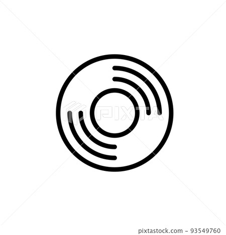 Illustration Vector graphic of disk icon - Stock Illustration [93549760 ...