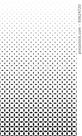 Geometric pattern seamless gradation, halftone... - Stock Illustration ...