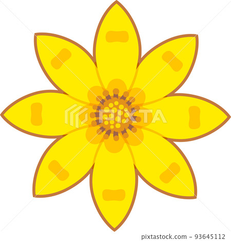 Adey abeba Ethiopian flower - Stock Illustration [93645112] - PIXTA