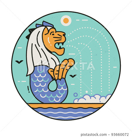 Singapore Merlion Logo