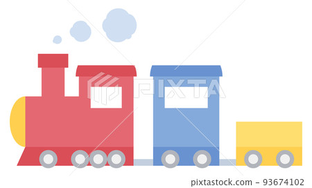 cute train illustration - Stock Illustration [93674102] - PIXTA