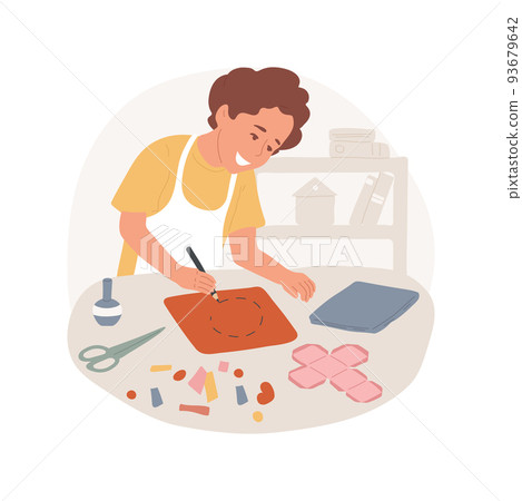 Students Working Independently Clipart Of Children