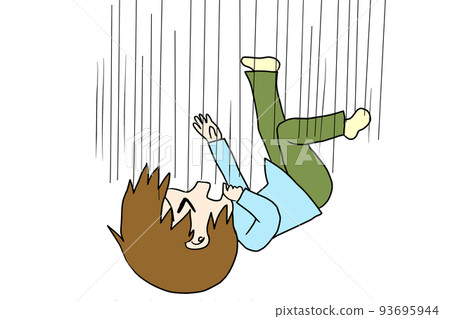 fall from above - Stock Illustration [93695944] - PIXTA
