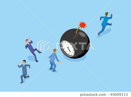 Illustration image of a businessman who is... - Stock Illustration ...