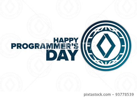 Happy Programmers Day. Holiday concept.... - Stock Illustration ...