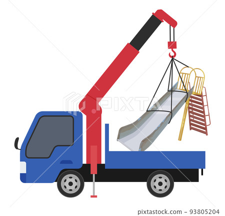 Illustration of removing a rusted slide with a... - Stock Illustration ...