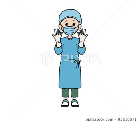 operating room nurse - Stock Illustration [93810671] - PIXTA