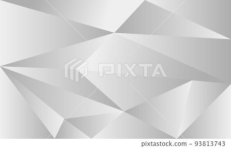 Gray gradient triangle shape illustration on a...-插圖素材 [93813743] - PIXTA圖庫