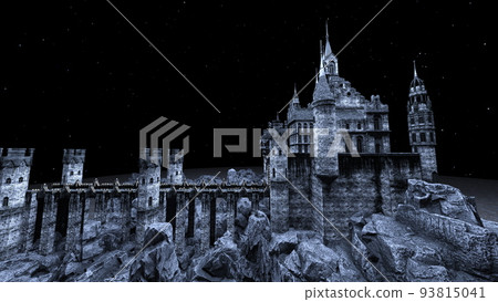 skeleton castle - Stock Illustration [93815041] - PIXTA