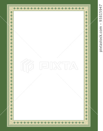green classic frame - Stock Illustration [93815947] - PIXTA
