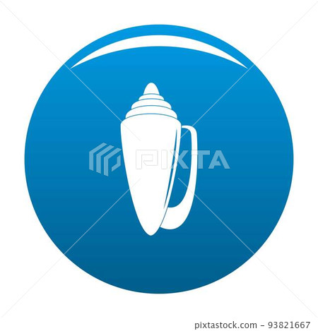 Shell icon vector blue - Stock Illustration [93821667] - PIXTA