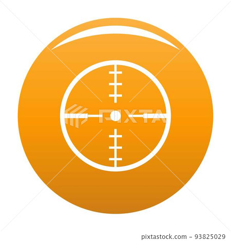 Thing radar icon vector orange-插圖素材 [93825029] - PIXTA圖庫