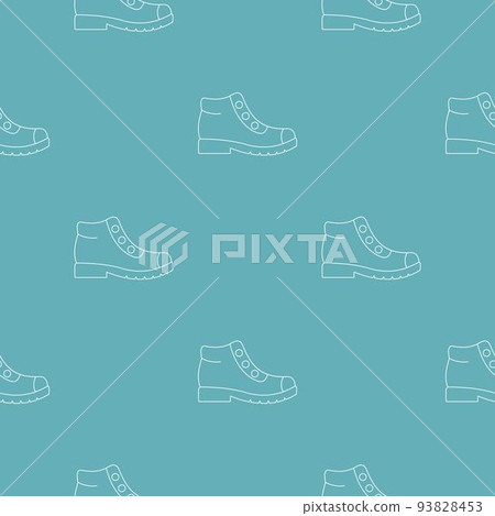 Hiking boots pattern vector seamless-插圖素材 [93828453] - PIXTA圖庫