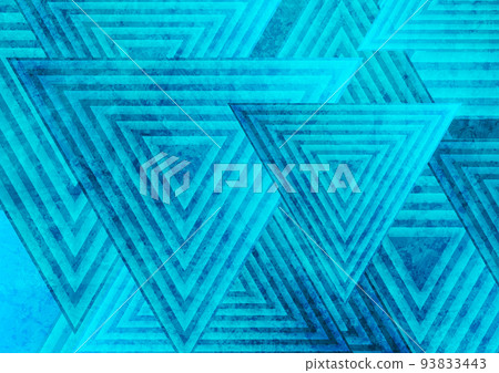 Bright blue grunge geometric minimal background... - Stock Illustration ...