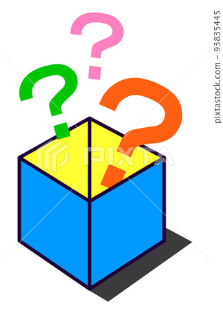 Surprise box that you don't know what will pop out - Stock Illustration ...