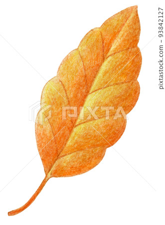 Colored pencil drawing one point of fallen... - Stock Illustration ...