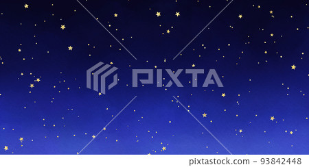 Background material_watercolor texture_night sky - Stock Illustration ...