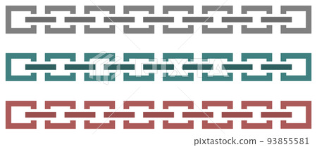 A simple illustration of a chain in which... - Stock Illustration ...