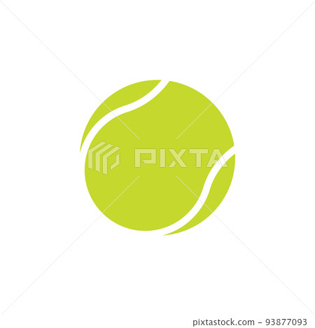 Tennis ball logo vector-插圖素材 [93877093] - PIXTA圖庫