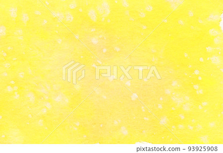 Yellow watercolor background with a bubble-like... - Stock Illustration ...