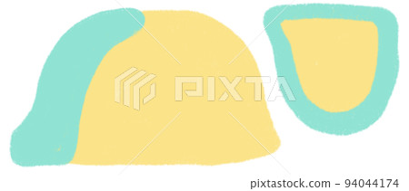 Freeform abstract shape freeform line minimal... - Stock Illustration ...