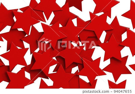 RED Stars pattern isolated on white background.... - Stock Illustration ...