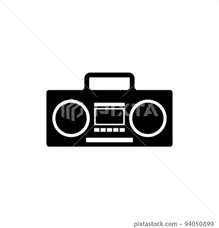 Simple Boombox Vector