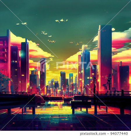 2d Building Background