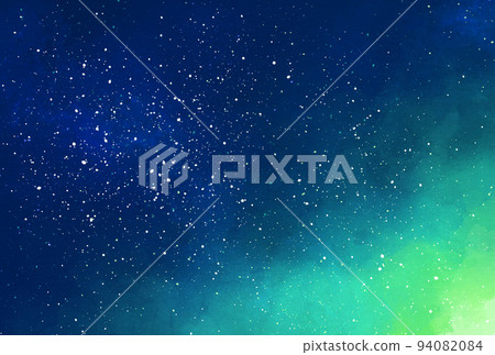 Background material_watercolor texture_night sky - Stock Illustration ...