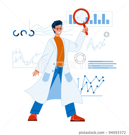 data scientist vector - Stock Illustration [94093372] - PIXTA