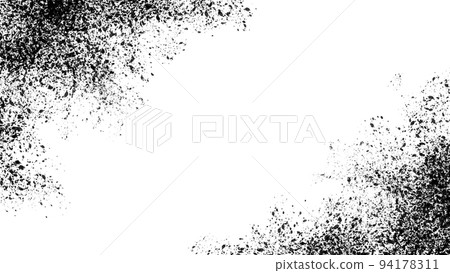 Ink frame cartoon transparent effect background - Stock Illustration ...