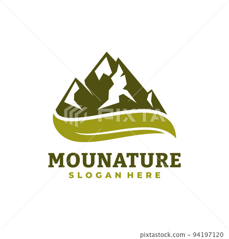 Mountain View Logo Template Design - Stock Illustration [94197120] - PIXTA