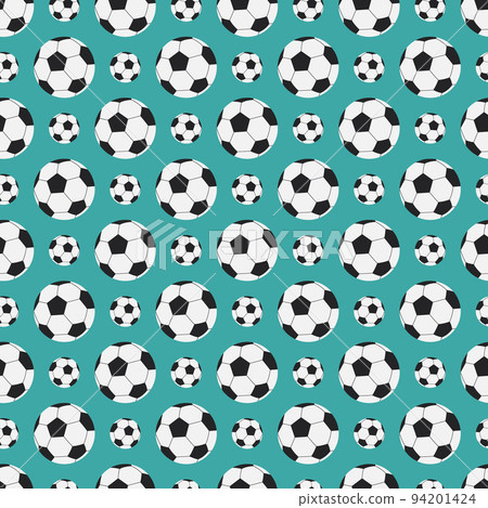 Football pattern. Seamless green background... - Stock Illustration ...