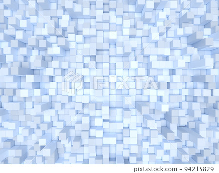 Irregular raised cube - Stock Illustration [94215829] - PIXTA