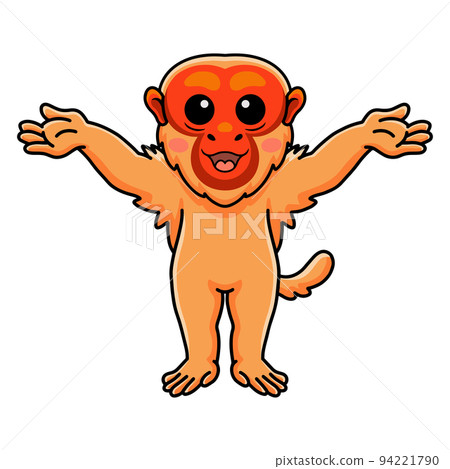 cartoon, monkey, vector - Stock Illustration [94221790] - PIXTA