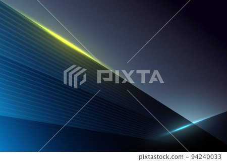 Unusual beautiful horizontal abstract... - Stock Illustration [94240033 ...