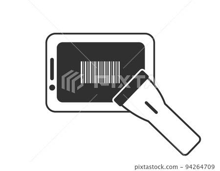 Tablet barcode - Stock Illustration [94264709] - PIXTA