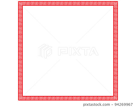 Frame frame of ramen bowl pattern (Ramon) - Stock Illustration ...