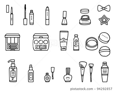 Cosmetics, makeup, cosmetics cute illustration... - Stock Illustration ...