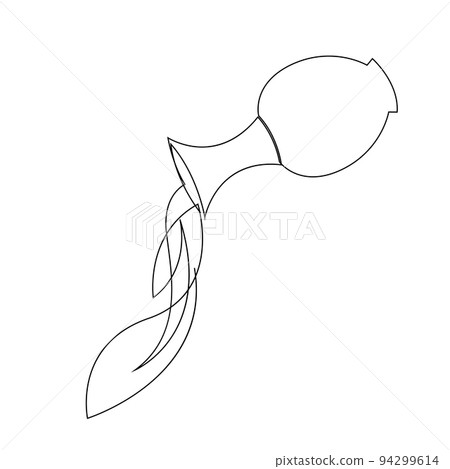 Aquarius Line Drawing