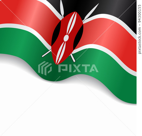 Kenyan Flag Flying