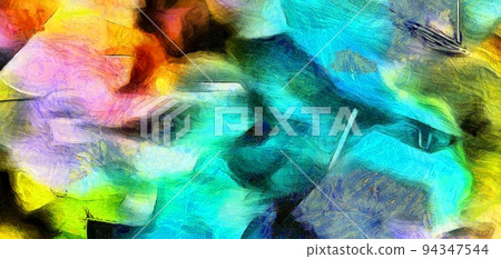 Azure Colors - Stock Illustration [94347544] - PIXTA
