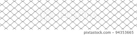 Metal fence mesh, pattern steel wire grid - Stock Illustration ...
