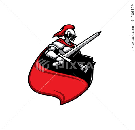 Knight Mascot Vector