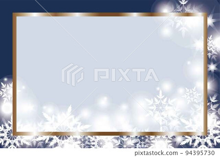frame snowflake - Stock Illustration [94395730] - PIXTA