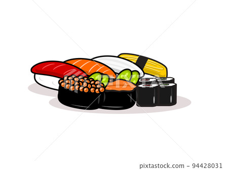 Kokami sushi - Stock Illustration [94428031] - PIXTA