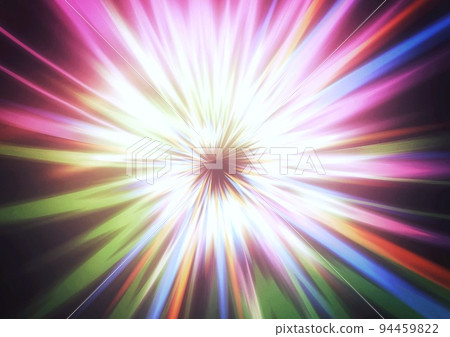 Exploding light abstract background - Stock Illustration [94459822] - PIXTA