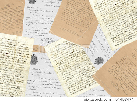 English letter paper - Stock Illustration [94498474] - PIXTA