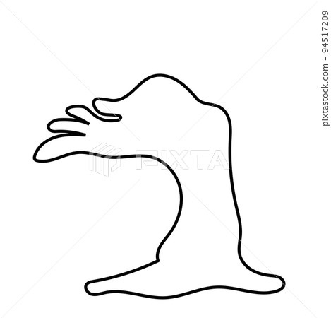 horror hand - Stock Illustration [94517209] - PIXTA